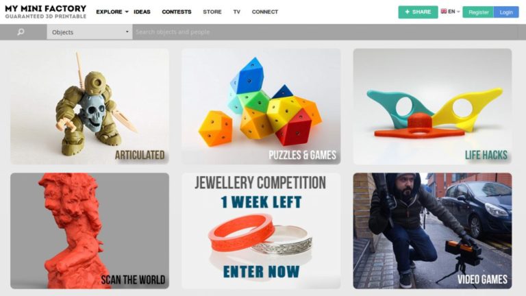 10 Best Free STL Files/3D Print Models Site You Will Need | Geeetech