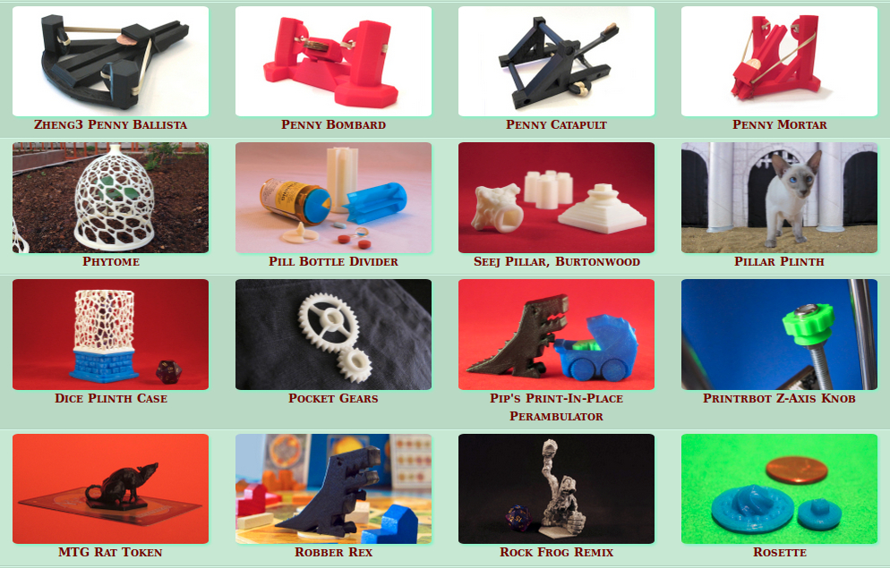 10 Best Free STL Files/3D Print Models Site You Will Need | Geeetech