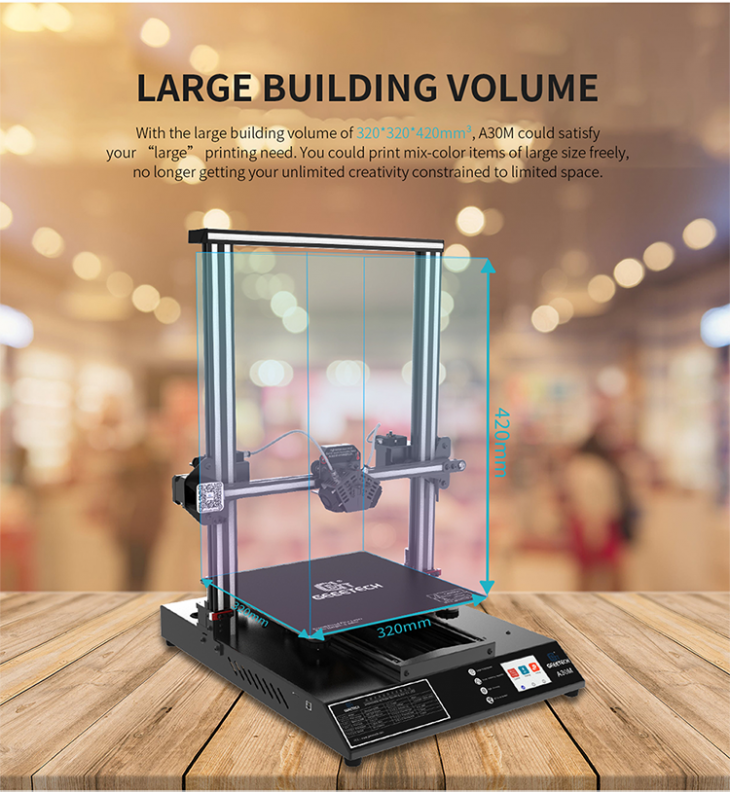 New Arrival Geeetech A30M 3D Printer - Upgraded | Geeetech