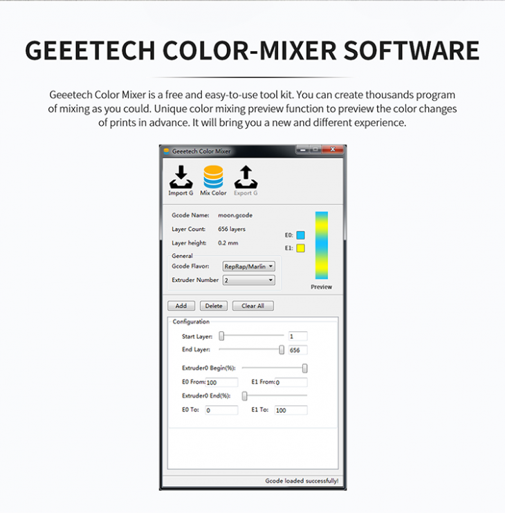New Arrival Geeetech A30M 3D Printer - Upgraded | Geeetech