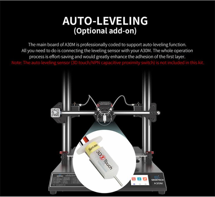 New Arrival Geeetech A30M 3D Printer - Upgraded | Geeetech