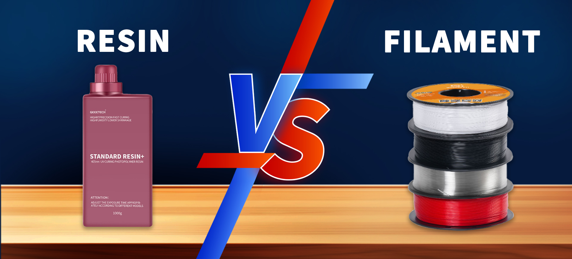 Resin VS Filament: Which Is Better for 3D Print | Geeetech