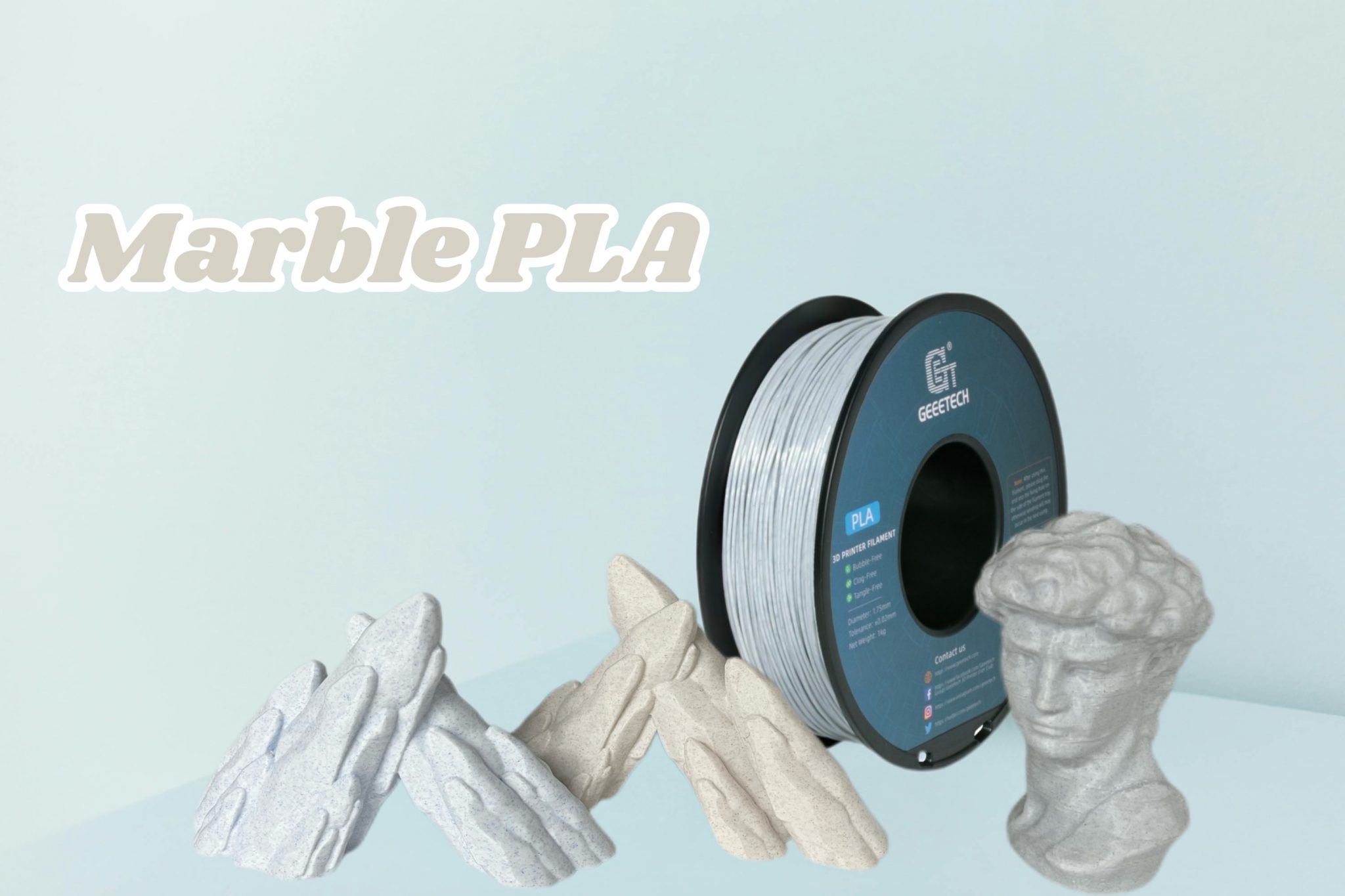 Explore Marble PLA in 3D Printing | Geeetech