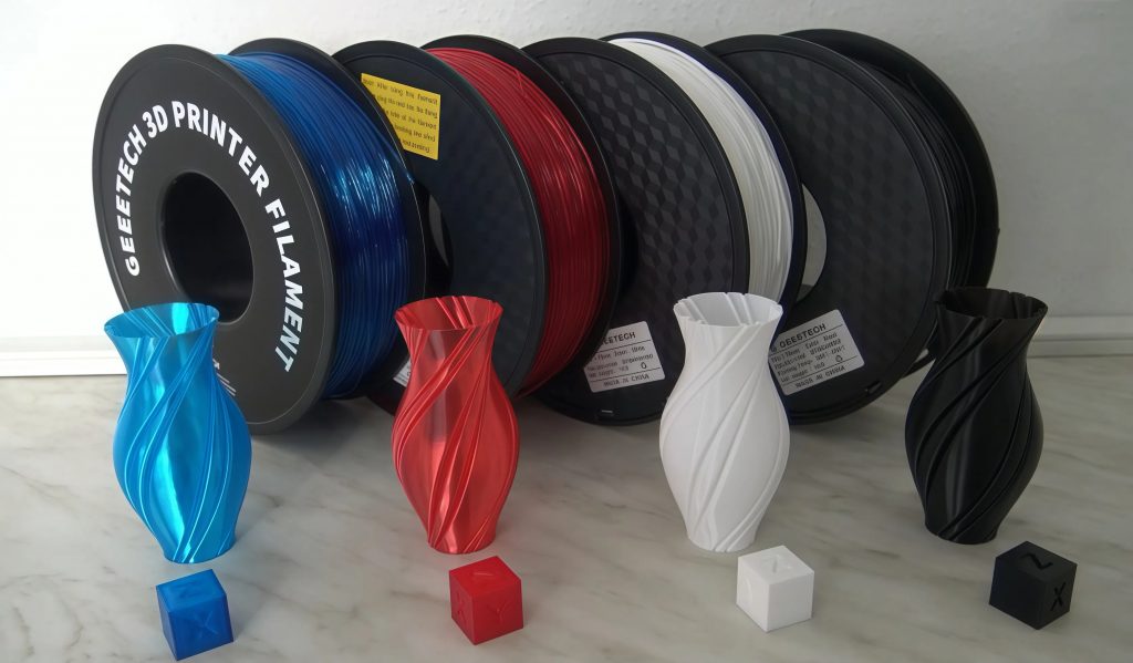 Flexible 3D Printer Filament: TPE VS TPU | Geeetech