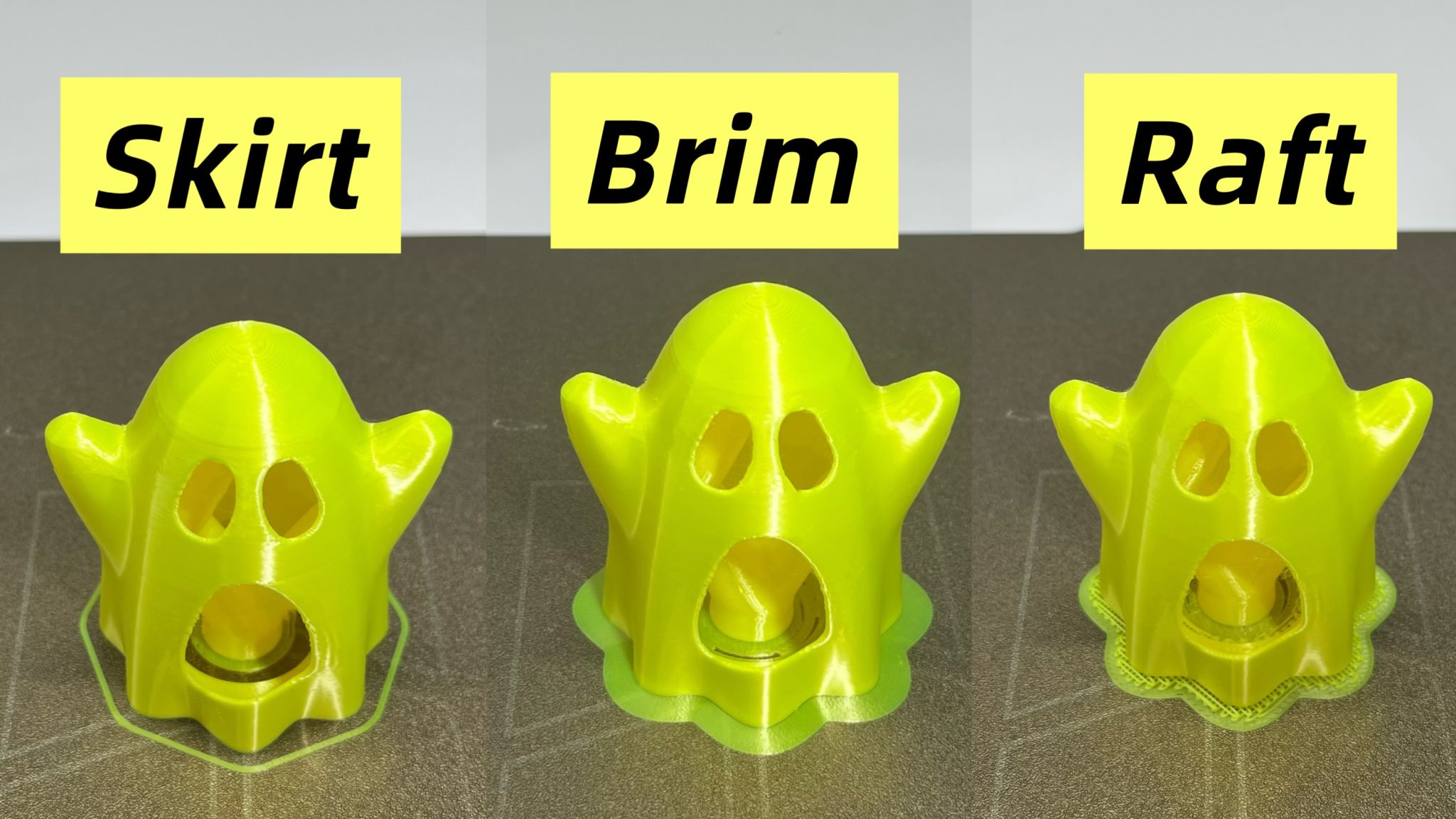 Skirt, Brim und Raft im 3D Druck | Geeetech