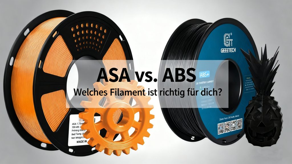 ASA vs. ABS: Welches Filament ist richtig für dich? | Geeetech